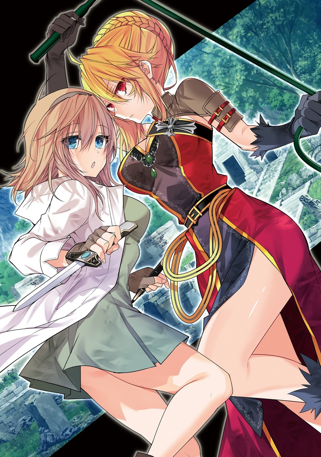 otome game sekai wa mob ni kibishii sekai desu angelica rapha redgrave olivia (otome game sekai ...